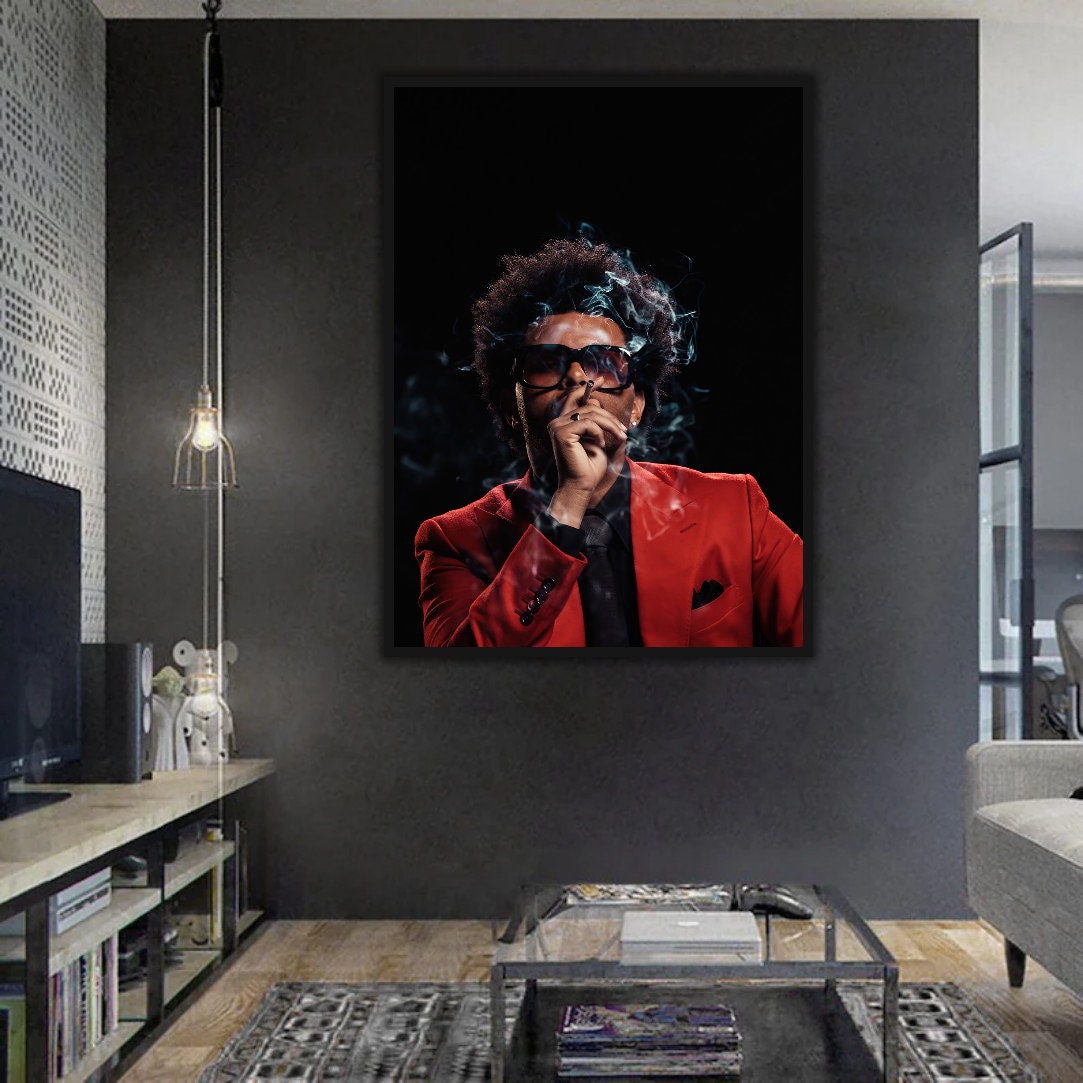 Weeknds Painting of Weeknds Weeknd The Weekend Poster Music venduto da ...