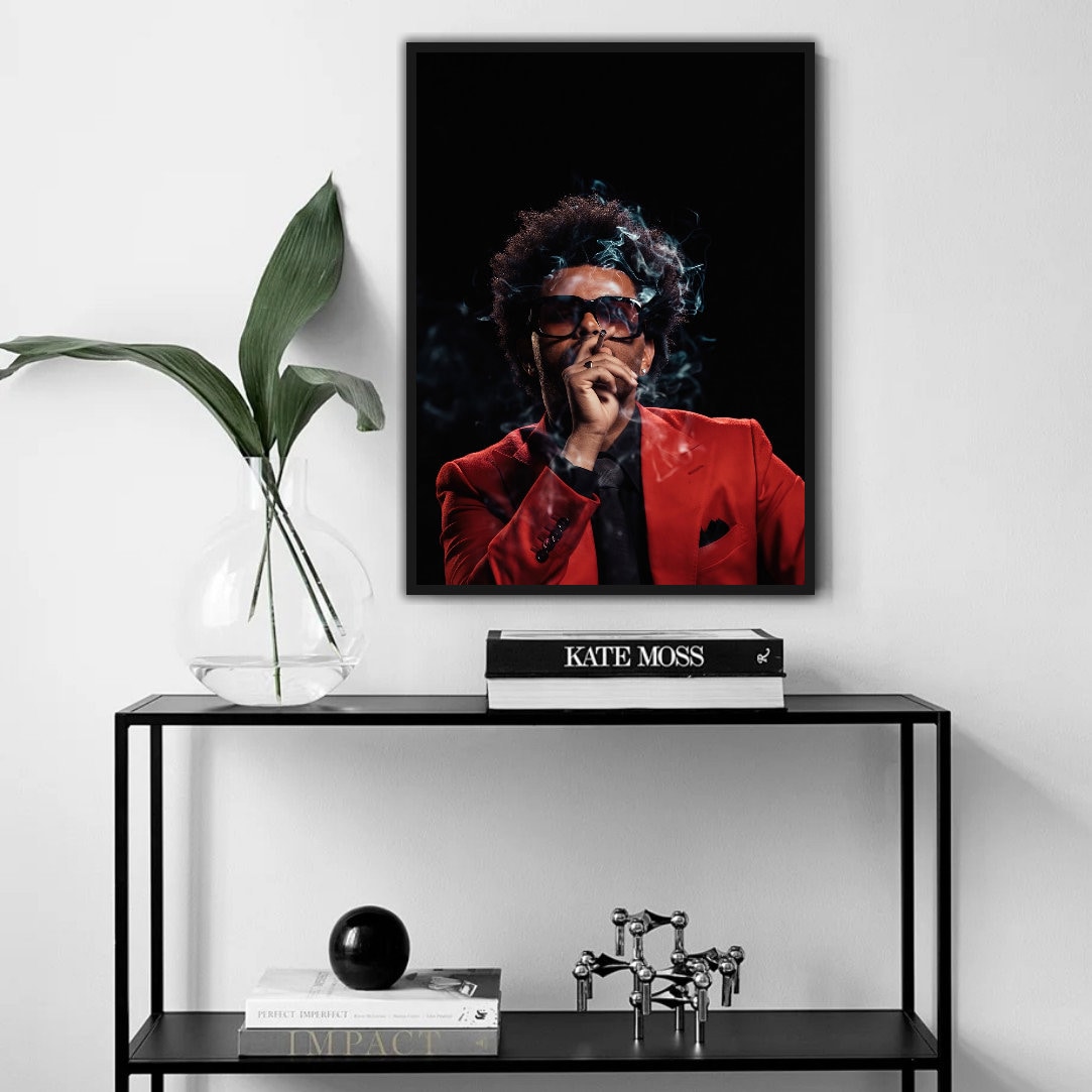 Weeknds Painting of Weeknds Weeknd The Weekend Poster Music venduto da ...