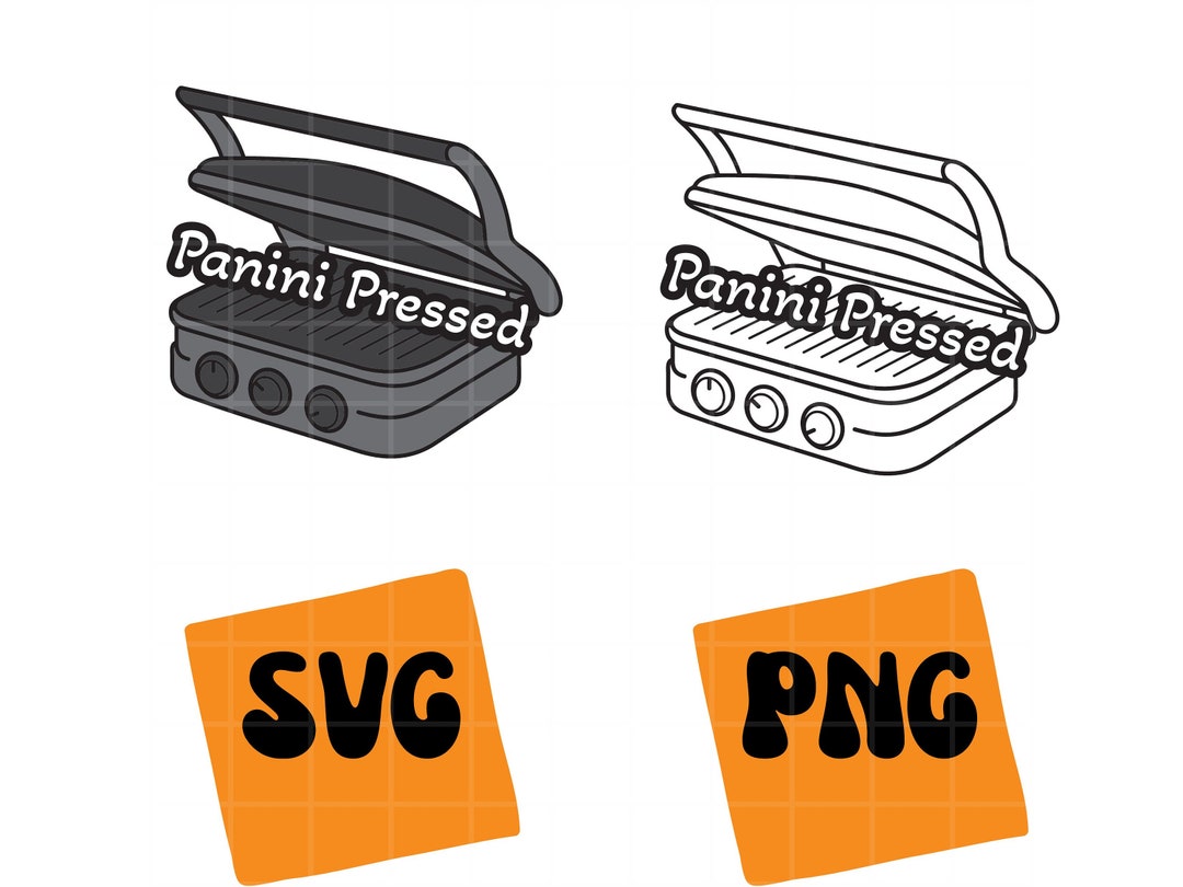 Panini Pressed SVG, Panini Pressed PNG - Etsy