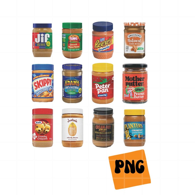 Peanut Butter Lovers Crunchy PNG - Etsy