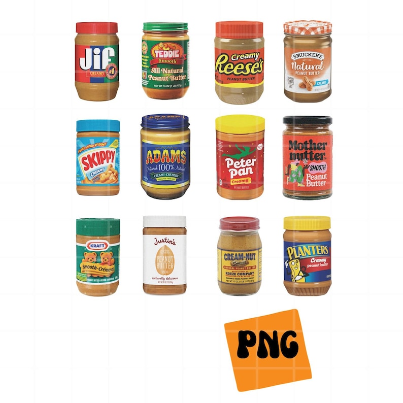 Creamy Peanut Butter Lovers PNG - Etsy