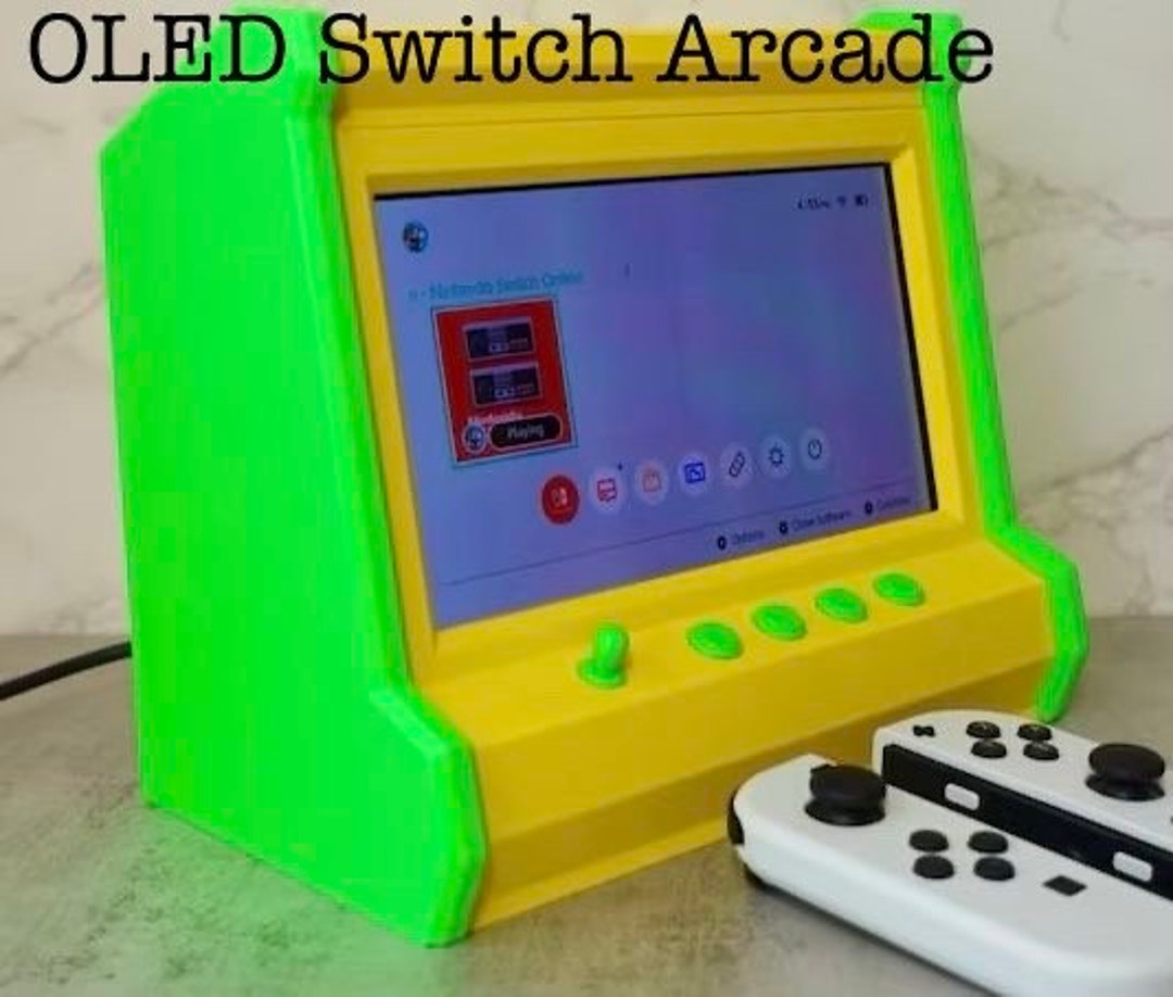OLED Nintendo Switch Retro Arcade Display / Gaming Gift / Nintendo ...