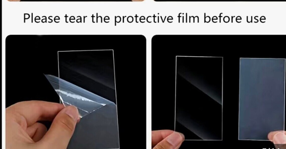 Custom 10pcs Transparent Acrylic Wedding Table Cards- DIY Handwritten ...