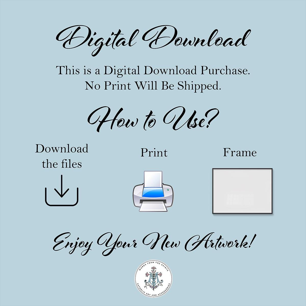 IHS Stained Glass Print: Jesus Christ Symbol, Crown of Thorns (digital ...