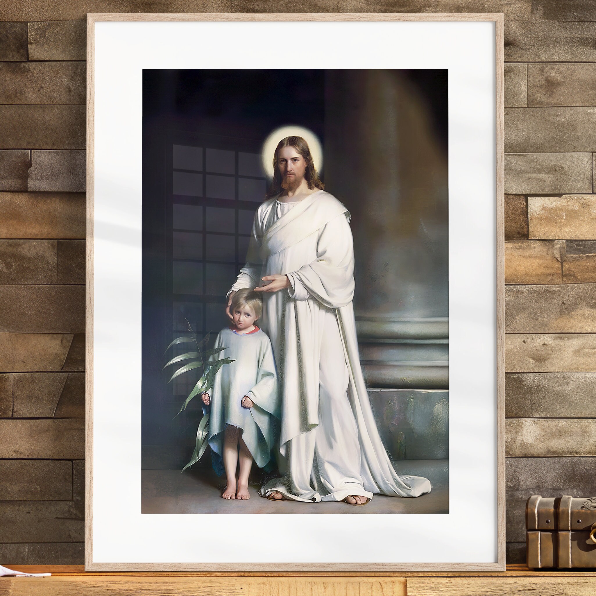 Christ Blessing the Little Child Carl Bloch Jesus Christ Blessing ...