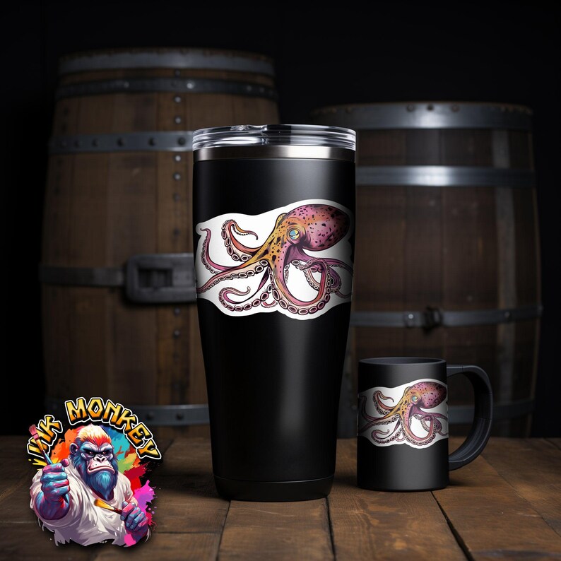 Octopus Decal - Etsy