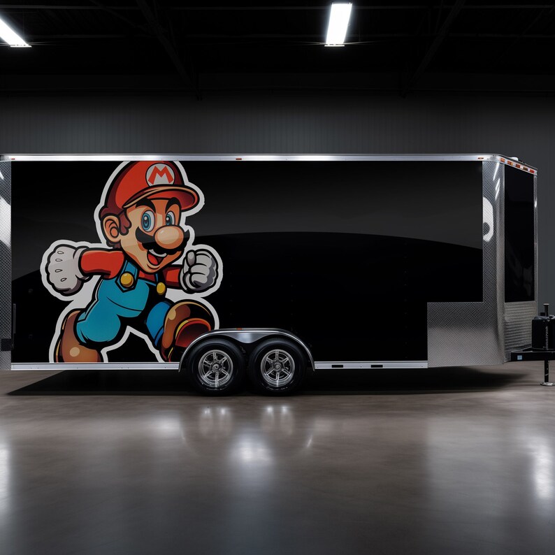 Mario Decal - Etsy