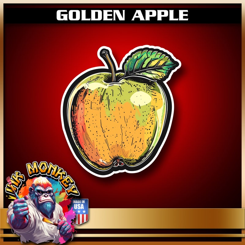 Golden Apple - Etsy