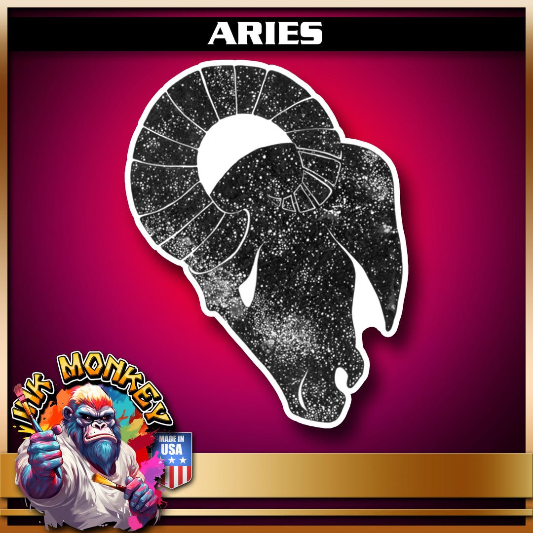 Aries Decal - Etsy
