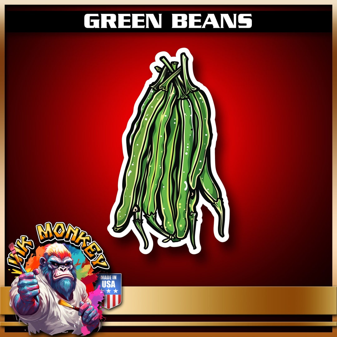 Green Beans Decal - Etsy