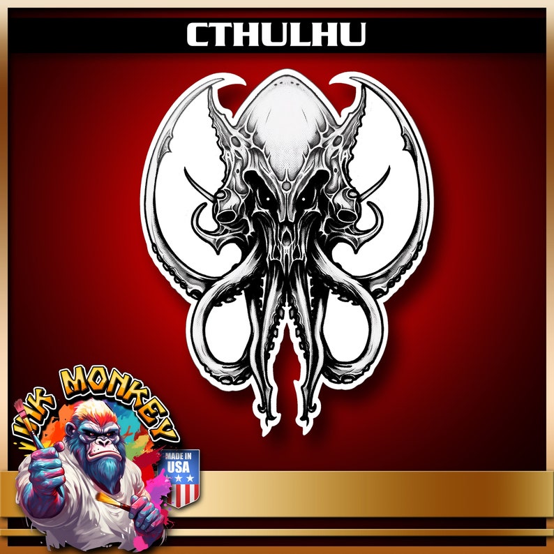 Cthulhu Decal - Etsy