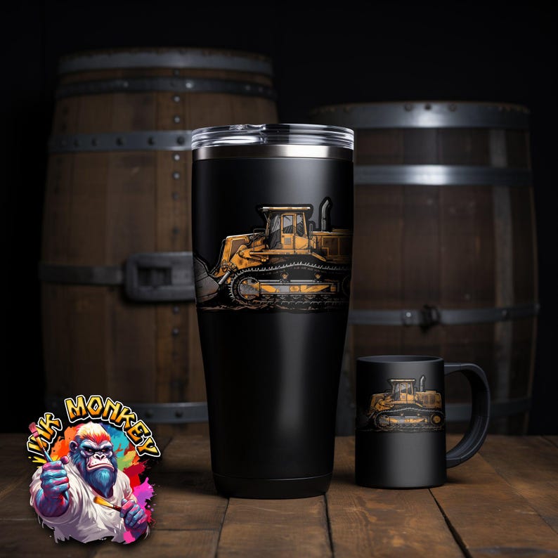 Bulldozer Decal - Etsy