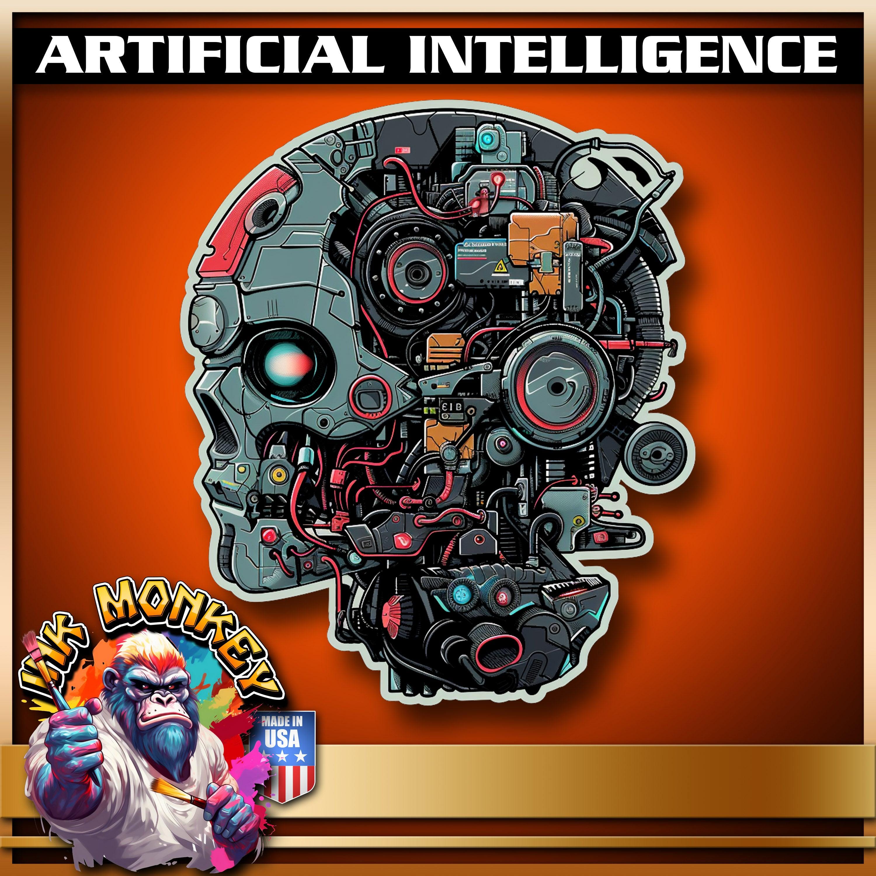 Artificial Intelligence Decal - Etsy