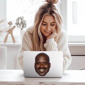 Shaq Face - Decal - Etsy