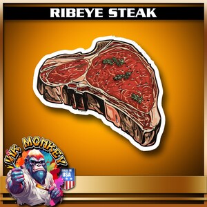 Ribeye Steak Decal - Etsy