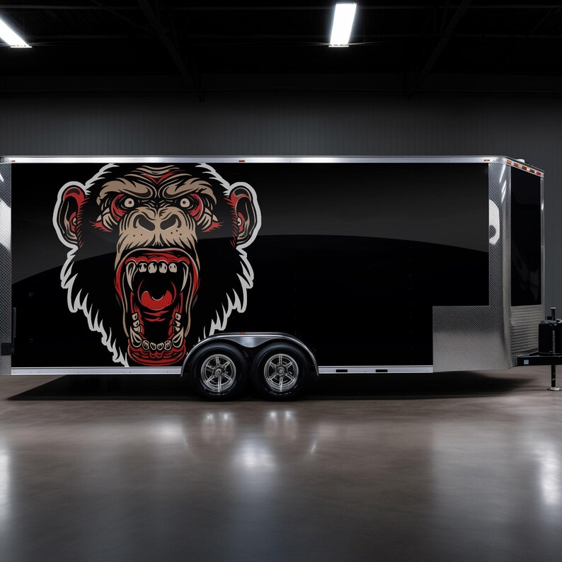 Monkey Decal - Etsy