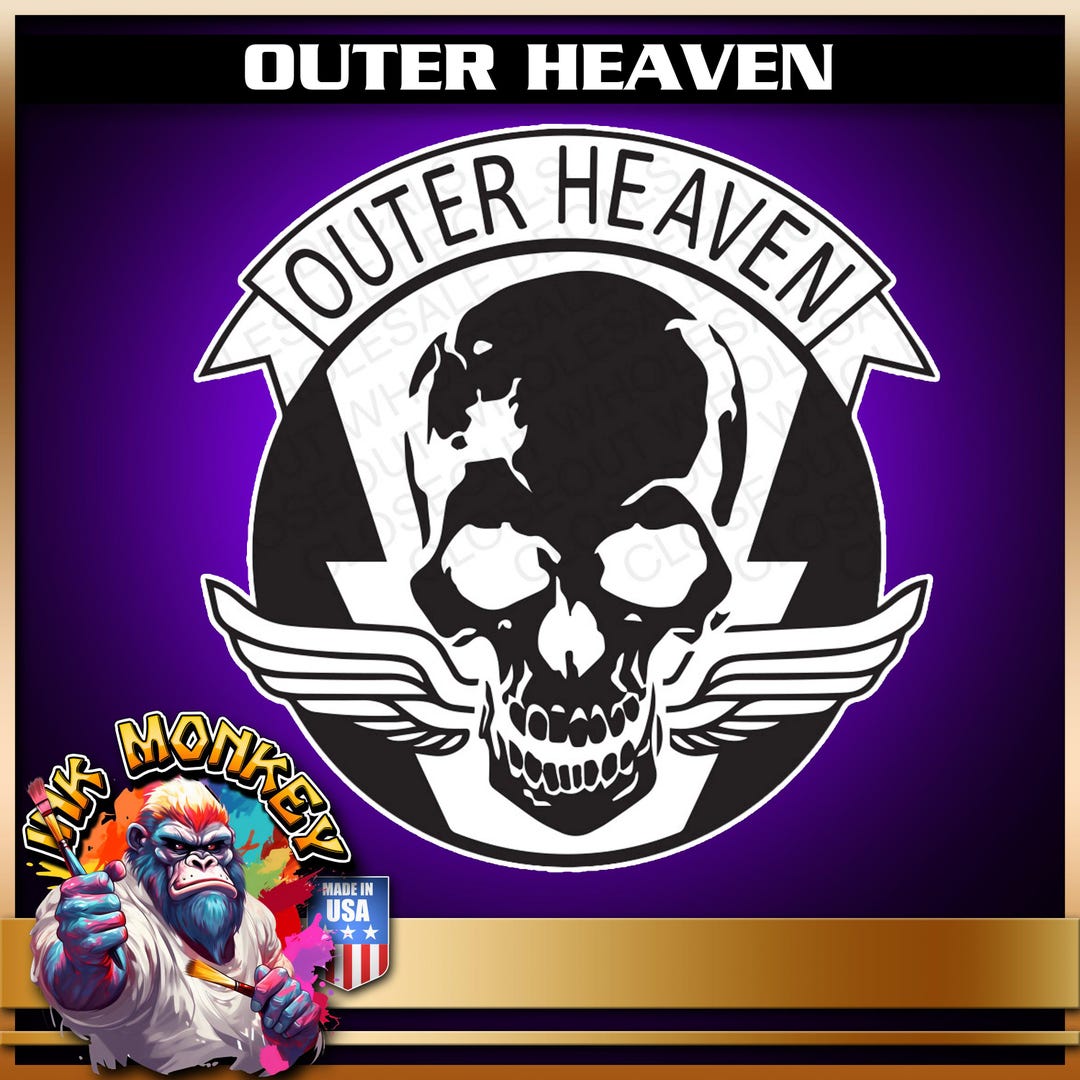 Outer Heaven - Decal - Etsy