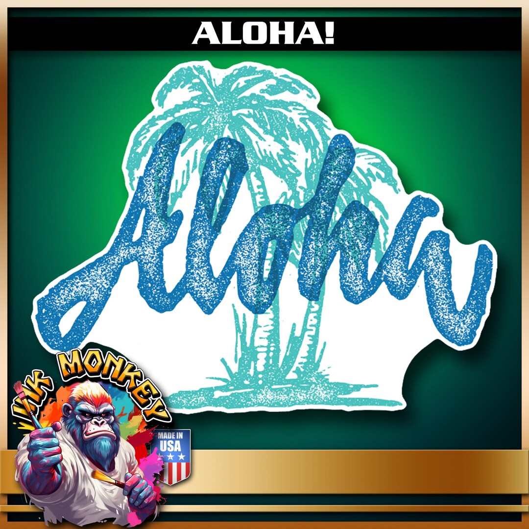 Aloha Decal - Etsy