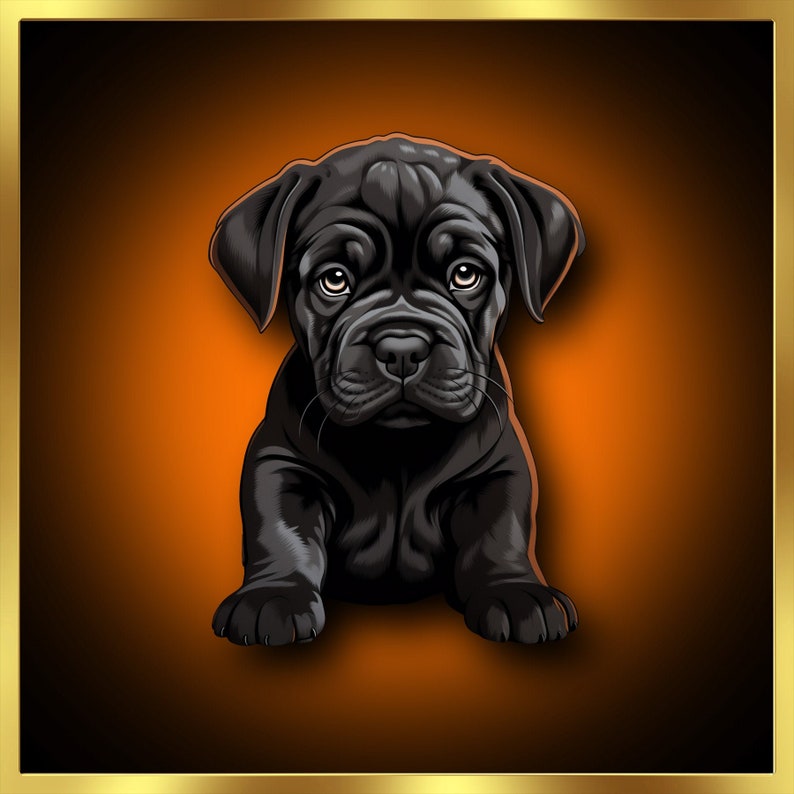 Cane Corso Puppy Decal - Etsy
