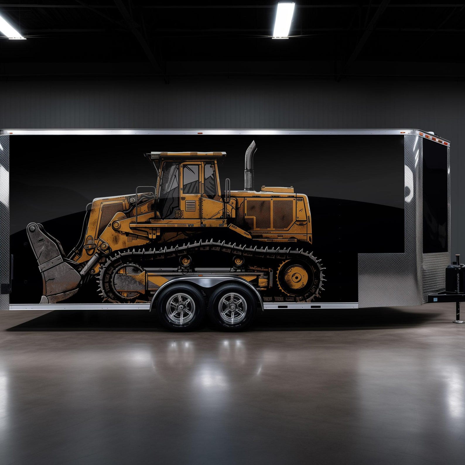 Bulldozer Decal - Etsy