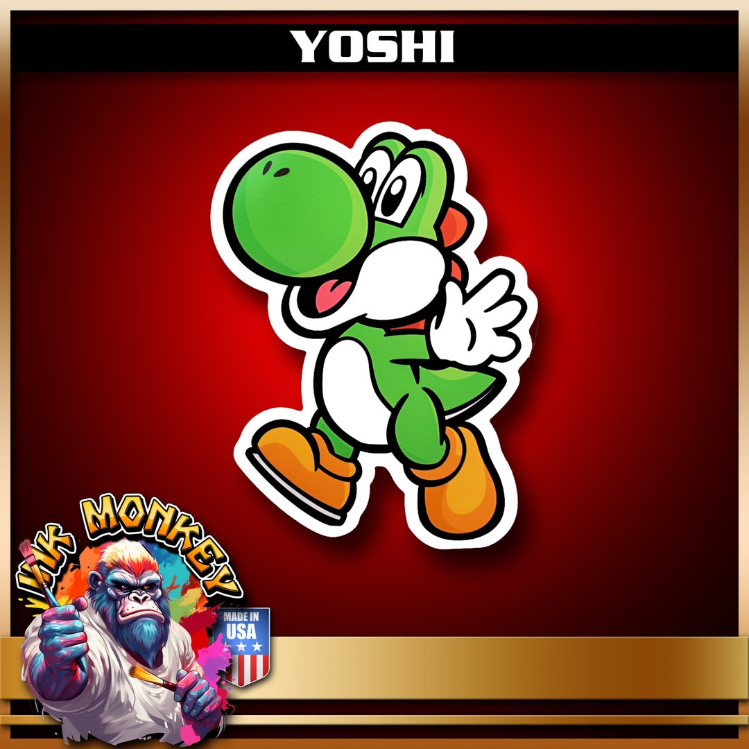 Yoshi Decal - Etsy