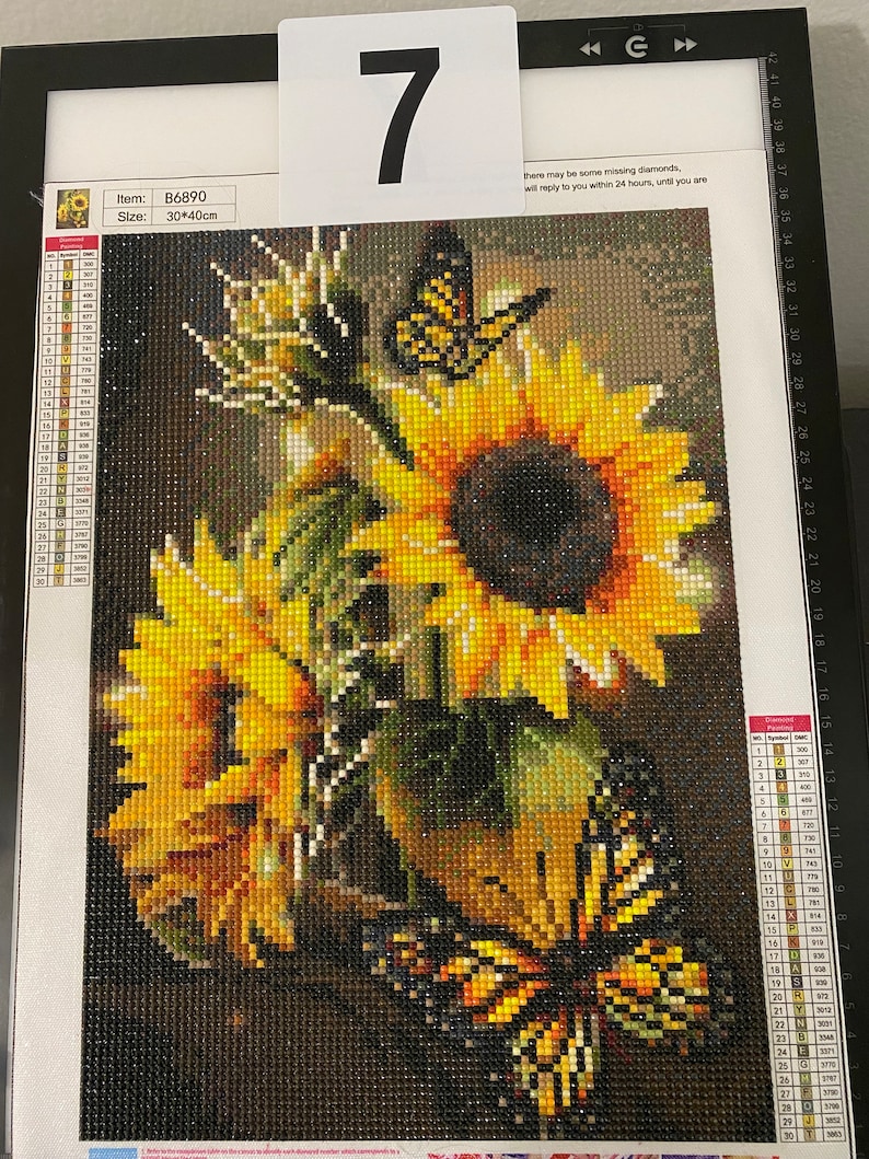 Completed Diamond Art - Etsy