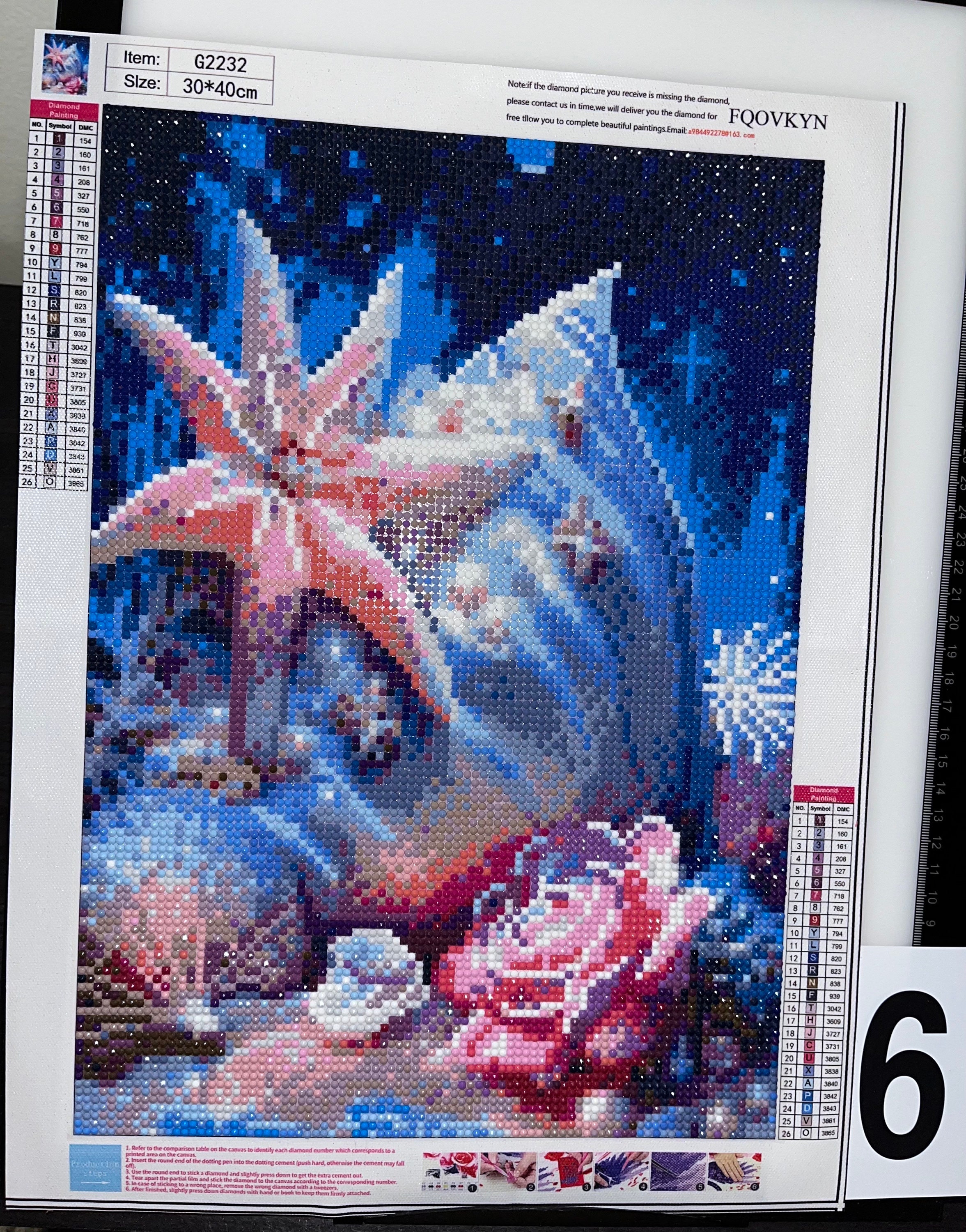 Completed Diamond Art - Etsy