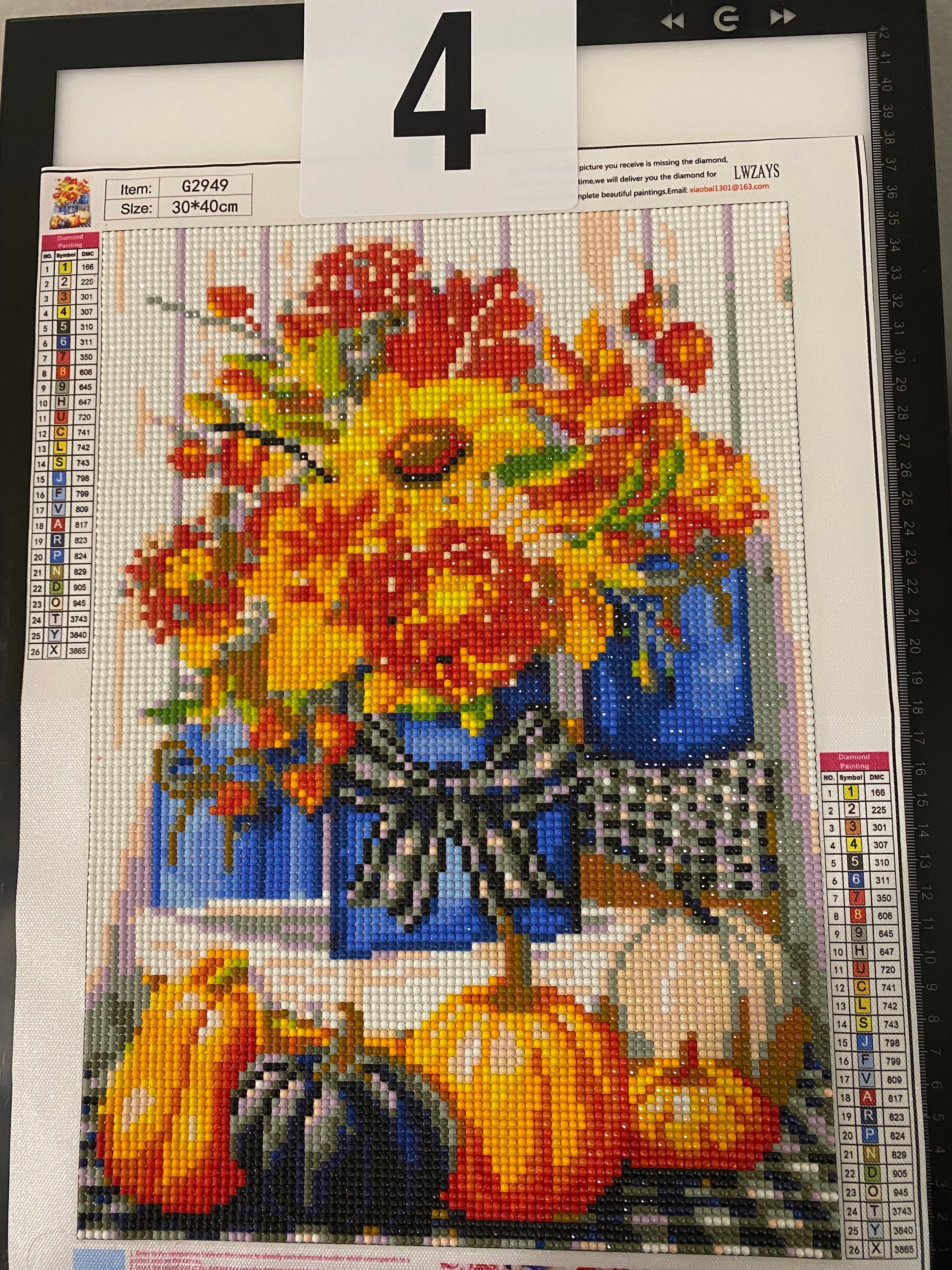 Completed Diamond Art - Etsy