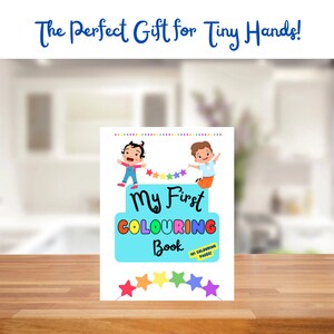 My First Colouring Book, Easy and Fun Colouring Book for Toddlers, Ages ...