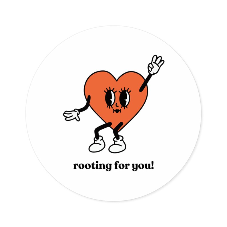 Rooting for You Sticker - Etsy