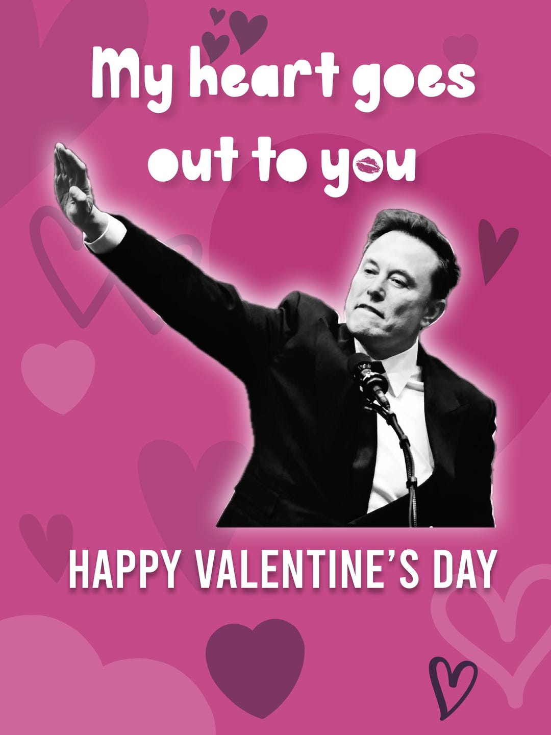 My Heart Goes Out to You Greetings Card - Etsy