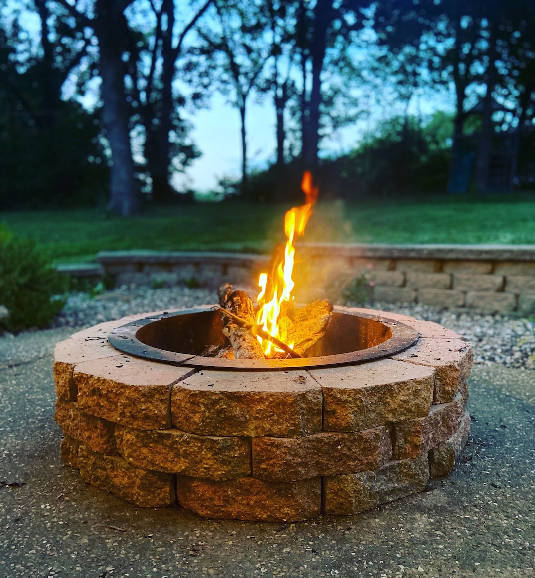 Fire Ring Campfire Twilight Digital Download Picture Desktop or Website ...