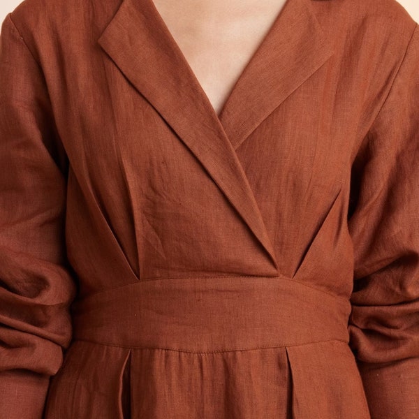Rust Dress - Etsy
