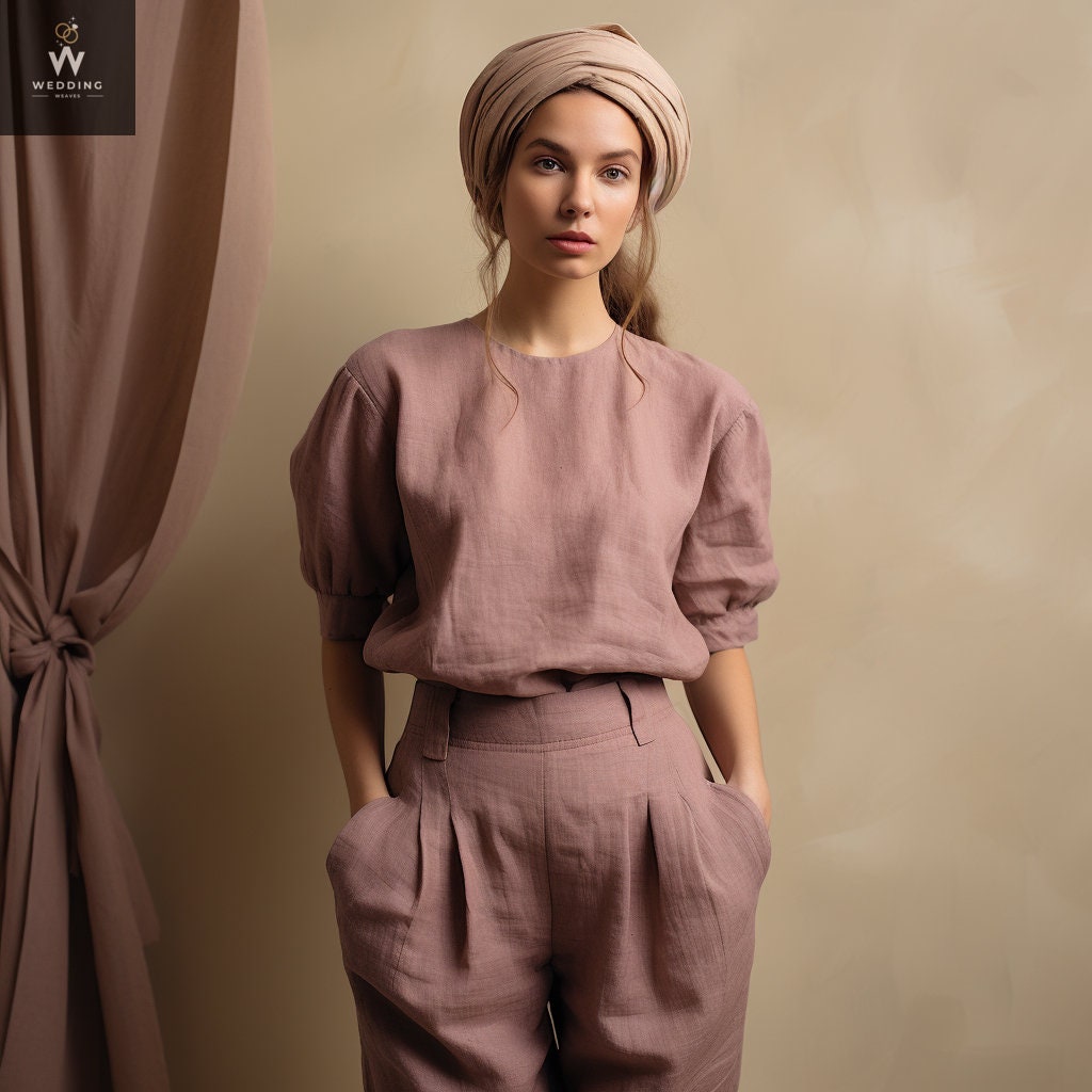 Onion Pink Co-ord Set for Women Stylish Co-ord Set Matching Two-piece ...