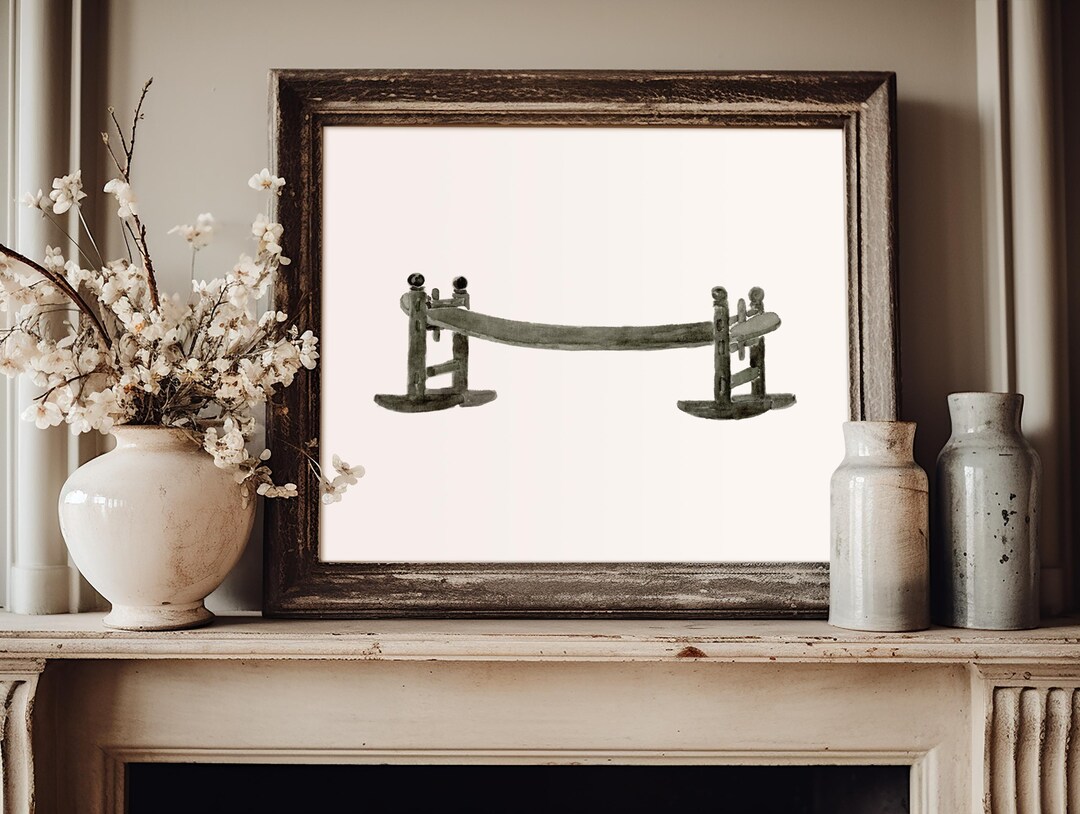 Joggling Board Art Print - Etsy