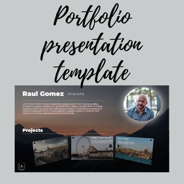 Biography Powerpoint Template