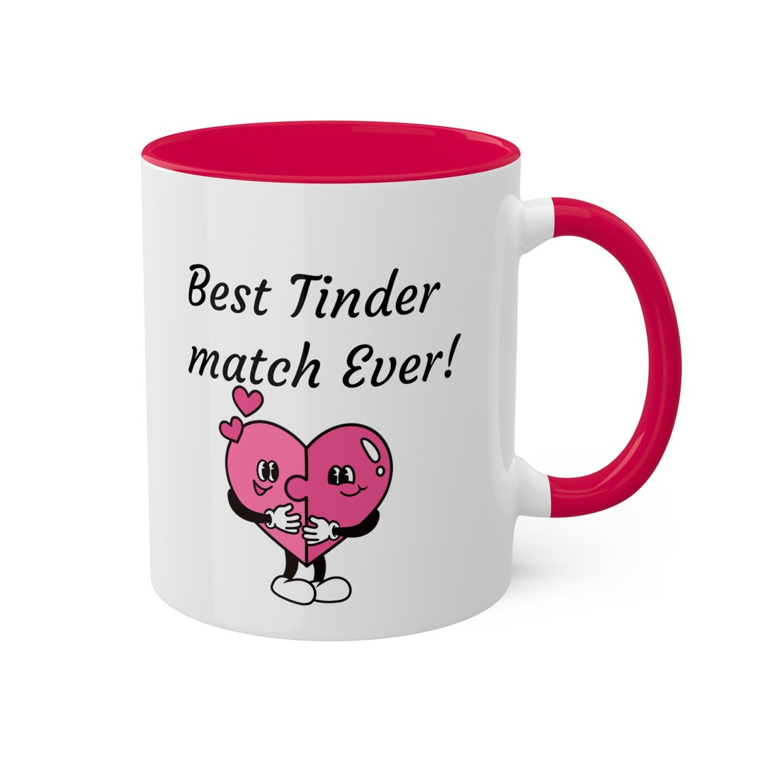 Personalised Funny Tinder Mug, Girlfriend Swipe Right, Boyfriend Joke ...