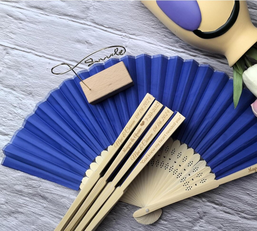 Bulk Wedding Fan Favor for Guests Personalized Fans Party Favors ...
