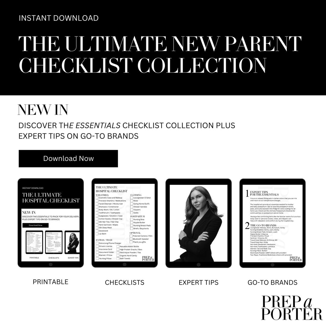 The Ultimate New Parent Checklist Collection - Etsy