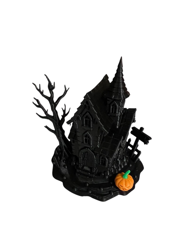 Desk Top Halloween Haunted House. - Etsy
