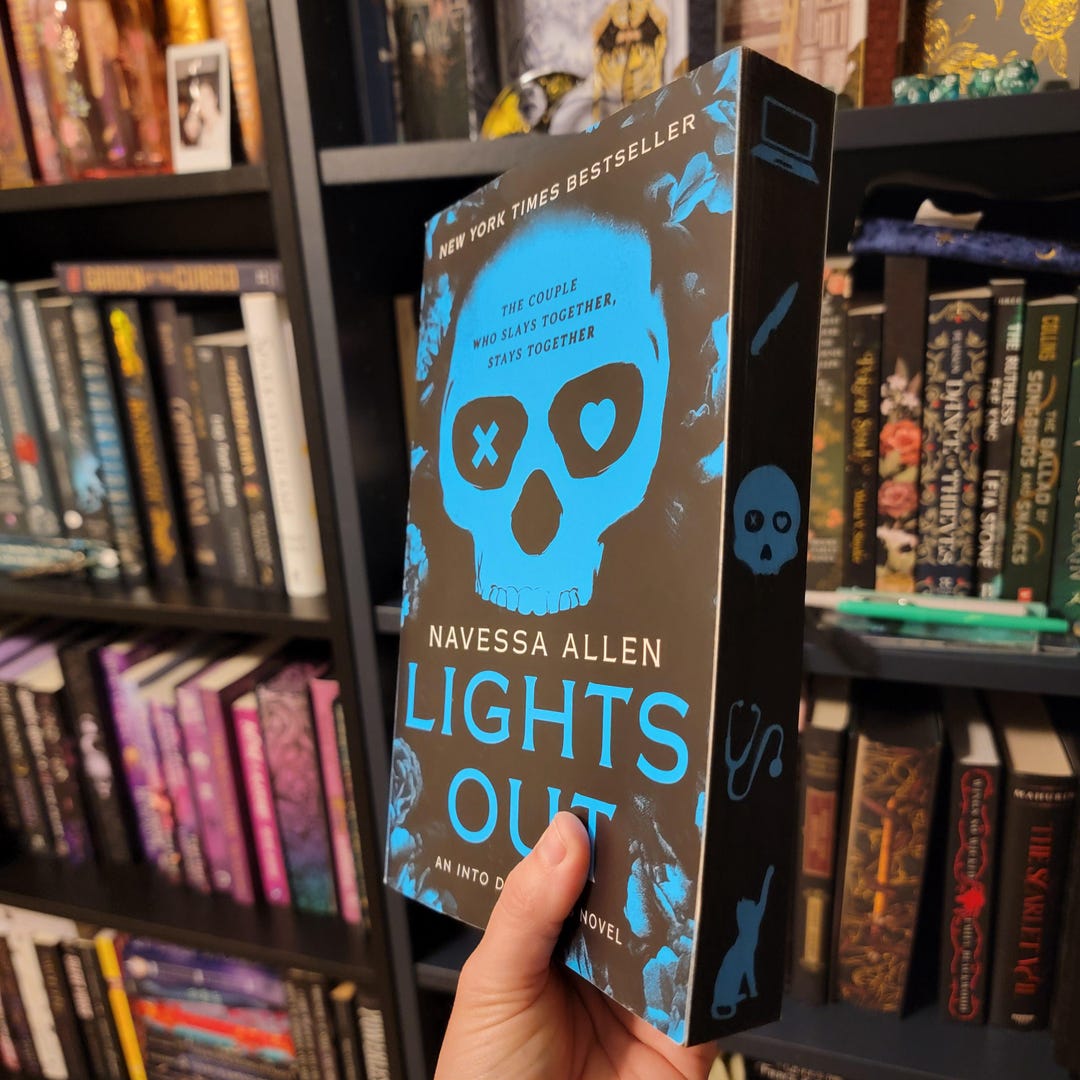 Lights Out With Sprayed Edges - Etsy