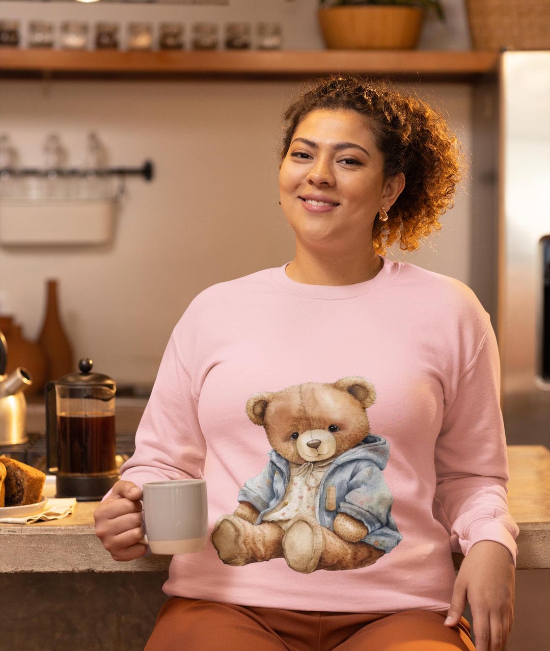 Teddy Bear, Cute Teddy Bear, Unisex Sweatshirt - Etsy