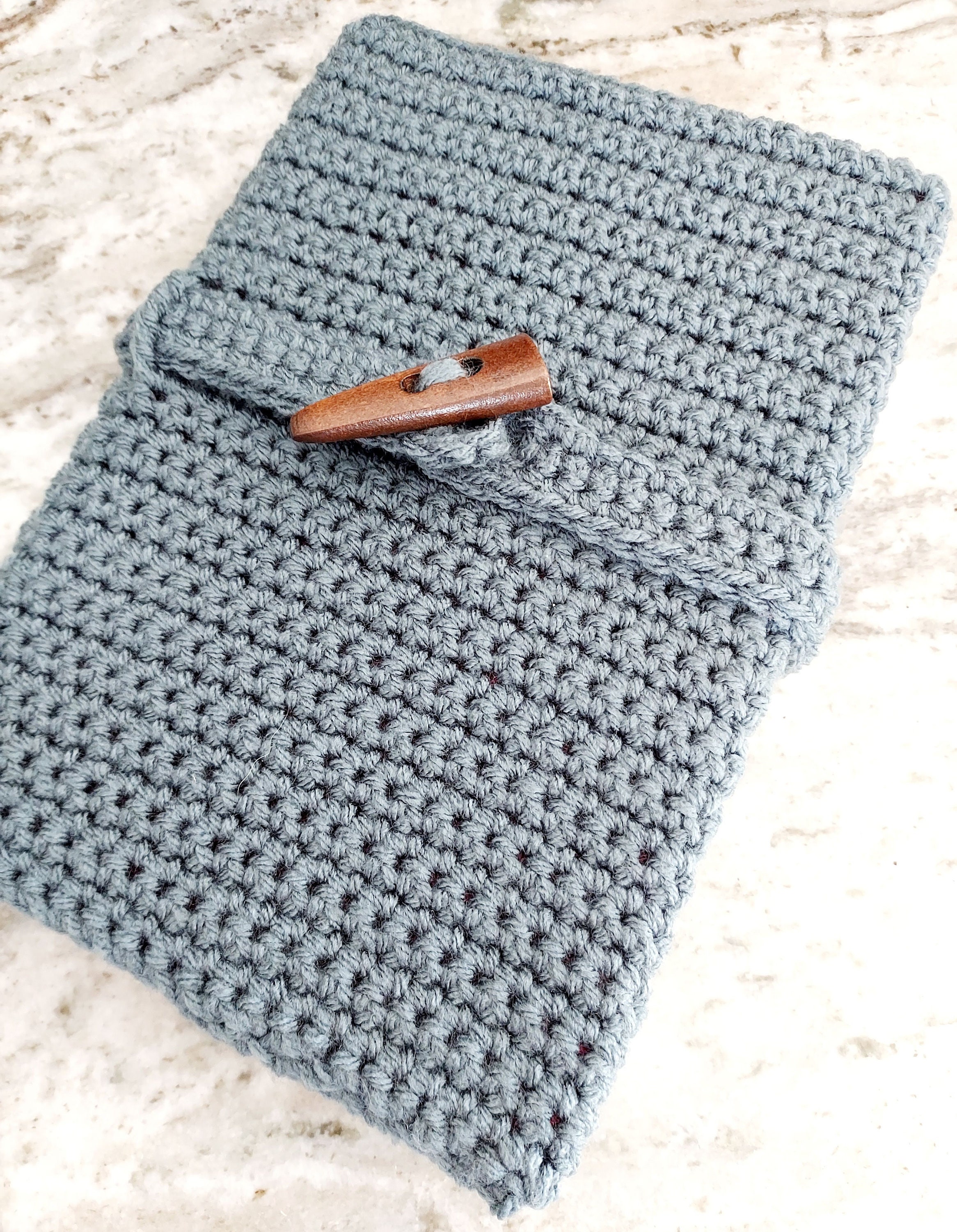 Crochet Book Cover Pattern Homespun by Belle, Uniquely Handcrafted ...