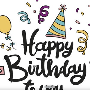 5,000 Happy Birthday Mega Bundle Birthday T-shirts SVG Love Tees SVG ...