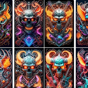 40 Rock & Roll Designs Vol. 3 Rock Logos Rock Band PNG Commercial Free ...