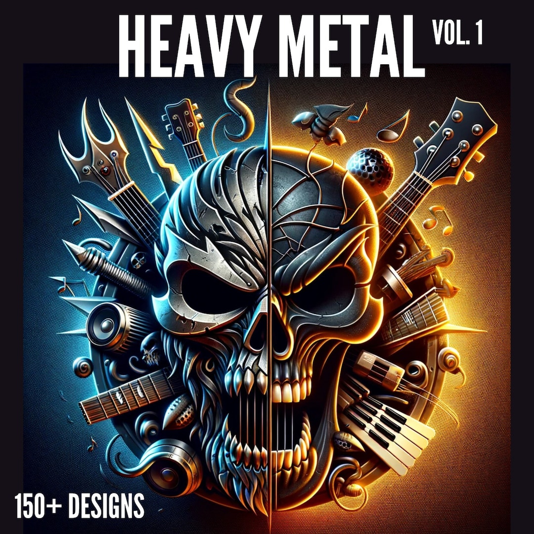 Más de 150 diseños de heavy metal / diseños de bandas de rock metal ...