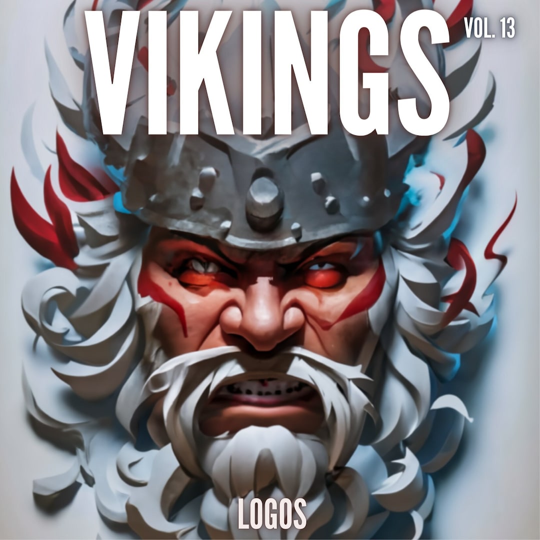 40 Viking Design Logos Vol. 13c Instant Download Free Commercial Use ...