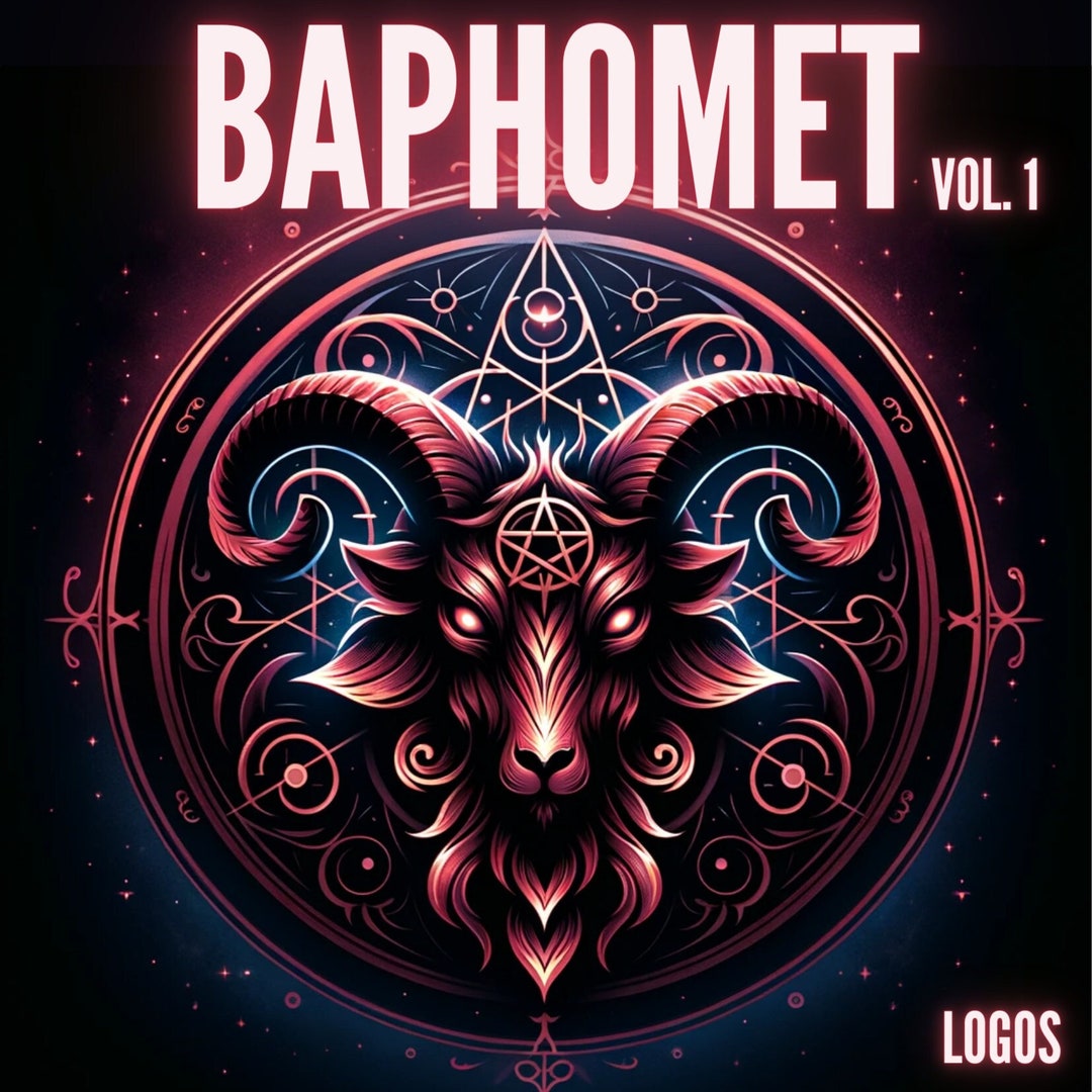 60 Baphomet Logos Vol. 1 Baphomet Logo Designs JPG Instant Download ...