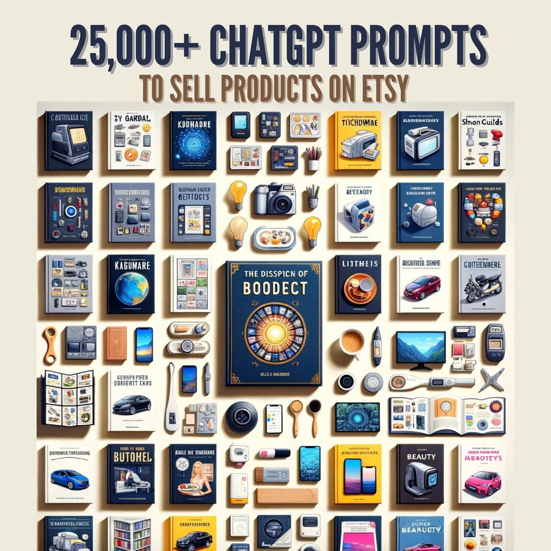 25,000 Chatgpt Prompts Ultimate Bundle Etsy, Digital and Social ...