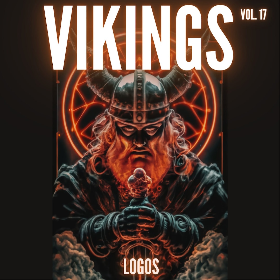 40 Viking Design Logos Vol. 17 Instant Download Free Commercial Use PNG ...